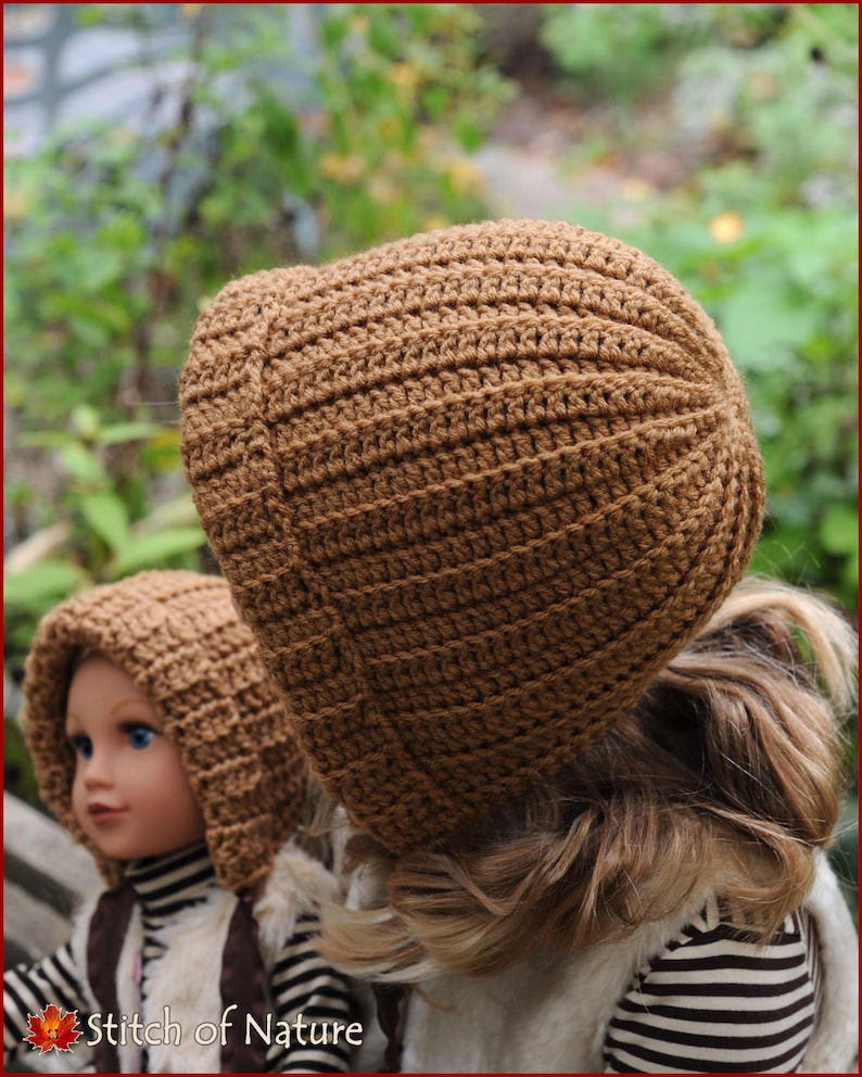 Crochet PATTERN the Lancaster Country Bonnet Pattern - Etsy