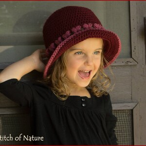 Crochet PATTERN - the Topeka Brimmed Hat Pattern (18" Doll Size, Baby ...