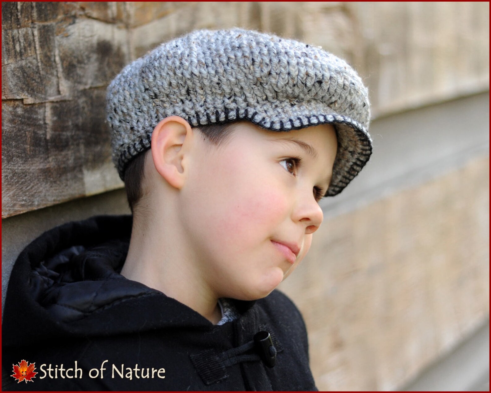 Crochet PATTERN the Byron Scally Cap Newsboy Hat 1920s Hat | Etsy