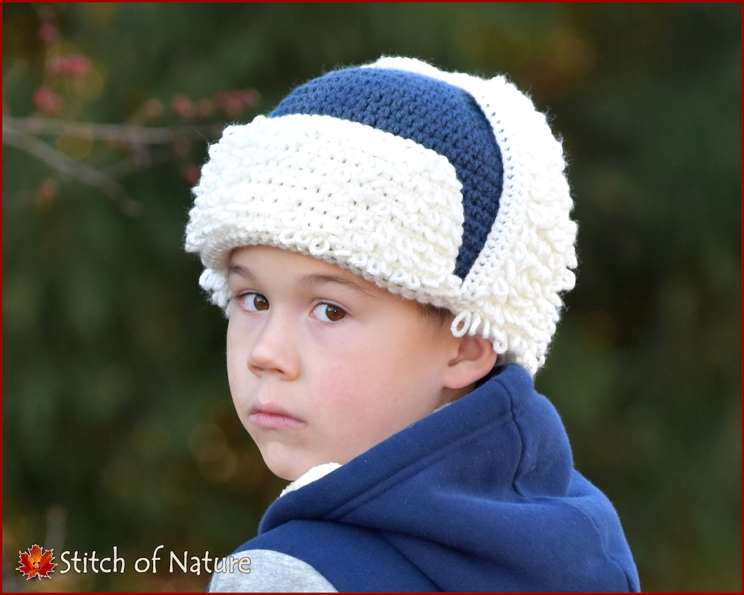 Crochet PATTERN - the Yukon Trapper Hat and Cowl Set Pattern, Russian ...