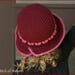 Crochet PATTERN the Topeka Brimmed Hat Pattern 18 Doll Size, Baby to ...
