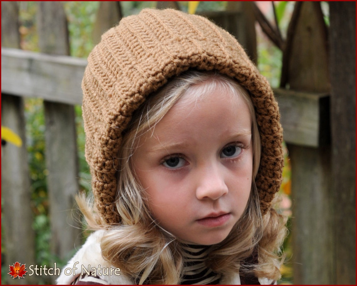 Crochet PATTERN the Lancaster Country Bonnet Pattern - Etsy