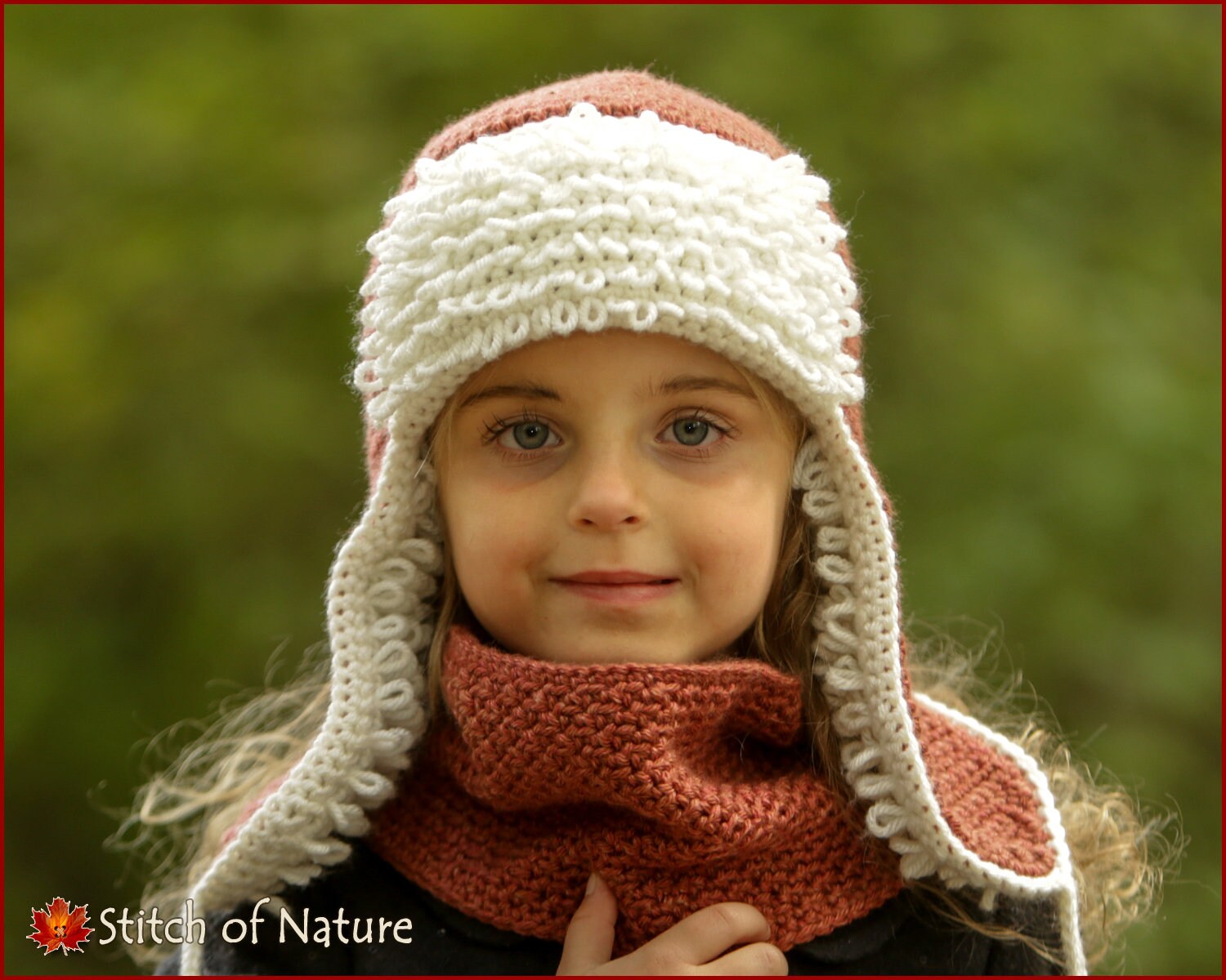 Crochet PATTERN - the Yukon Trapper Hat and Cowl, Bomber Hat, Russian ...