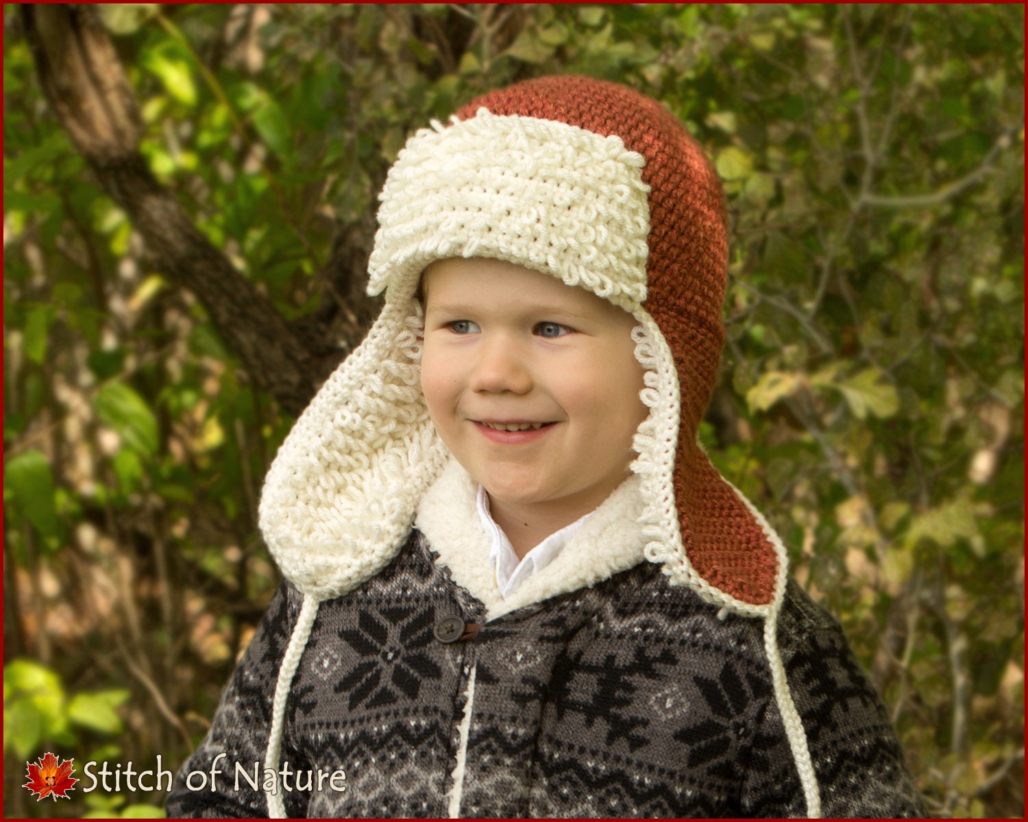 Crochet PATTERN - the Yukon Trapper Hat and Cowl, Bomber Hat, Russian ...