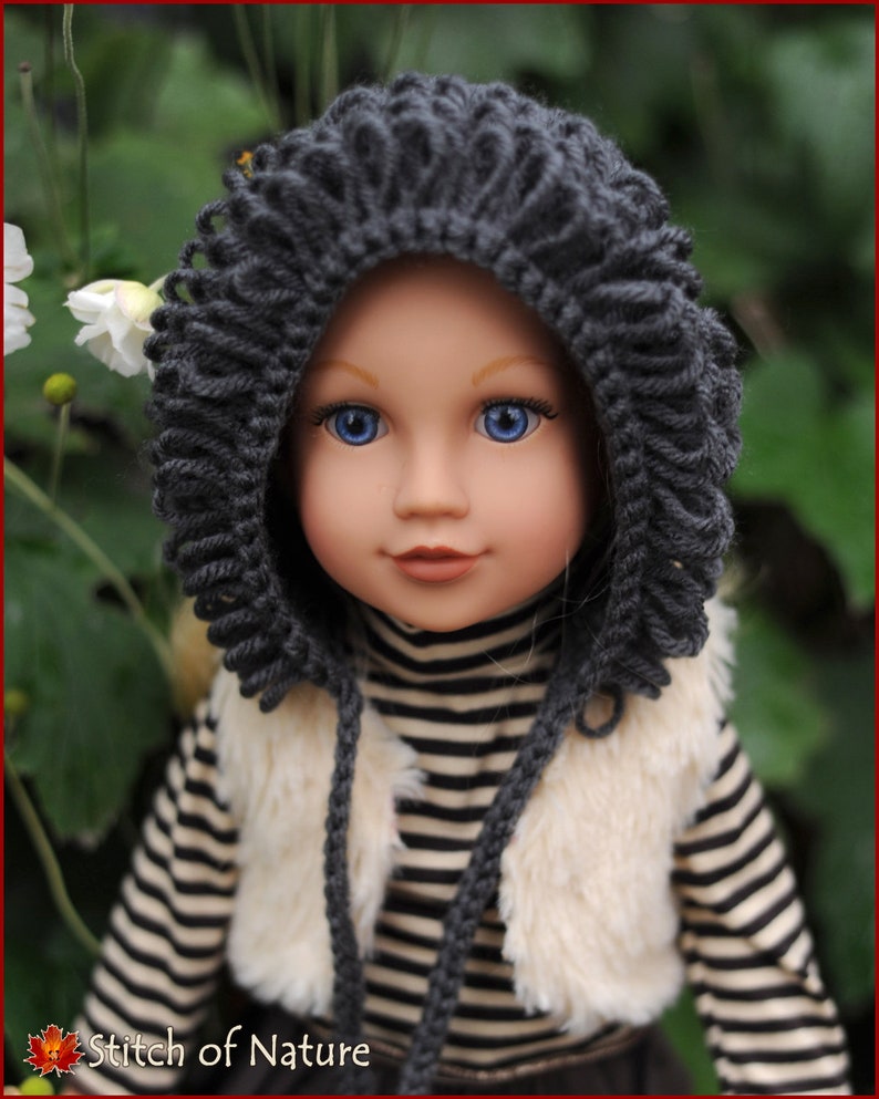 Crochet PATTERN the Stone Ridge Bonnet Pattern 18 | Etsy