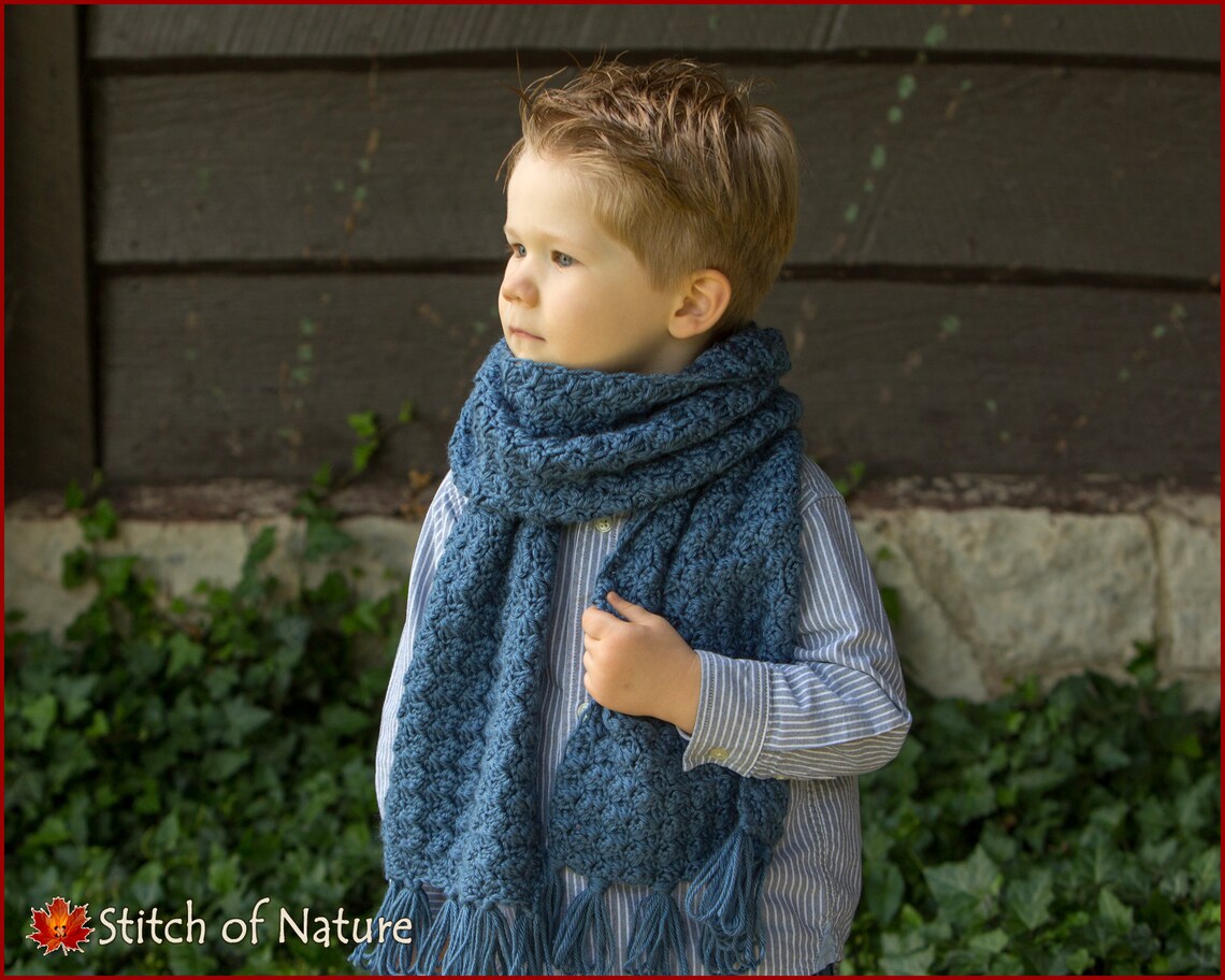 Crochet PATTERN The Astoria Slouchy Hat and Scarf/Shawl Set | Etsy