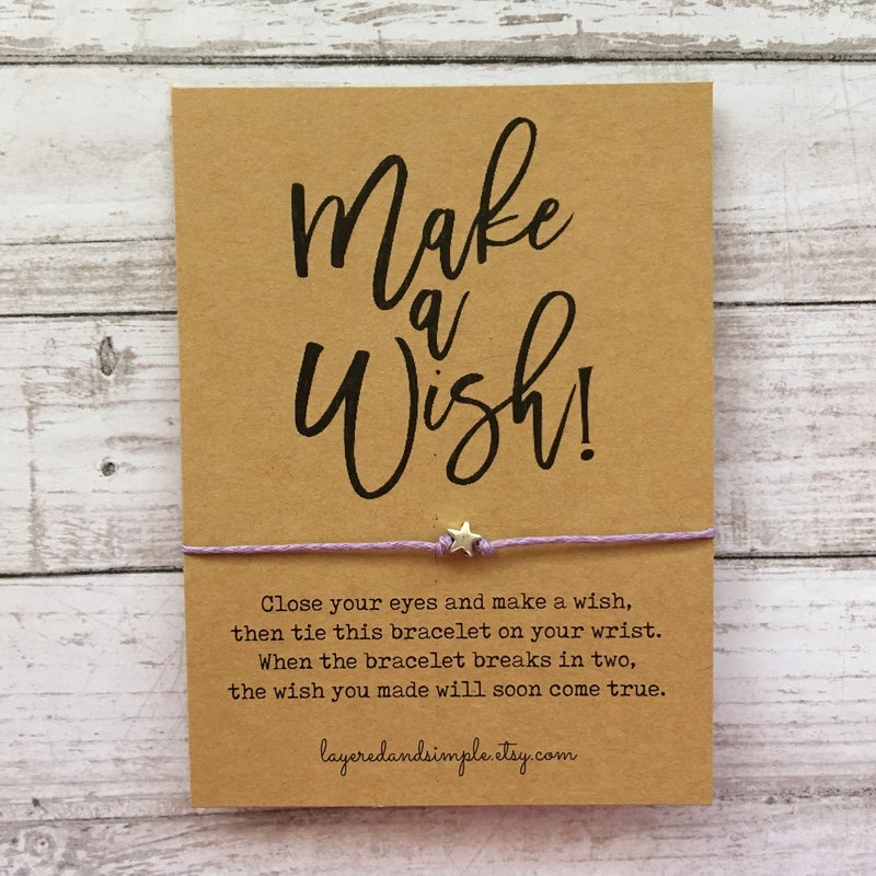 Make a Wish Bracelets] - Etsy
