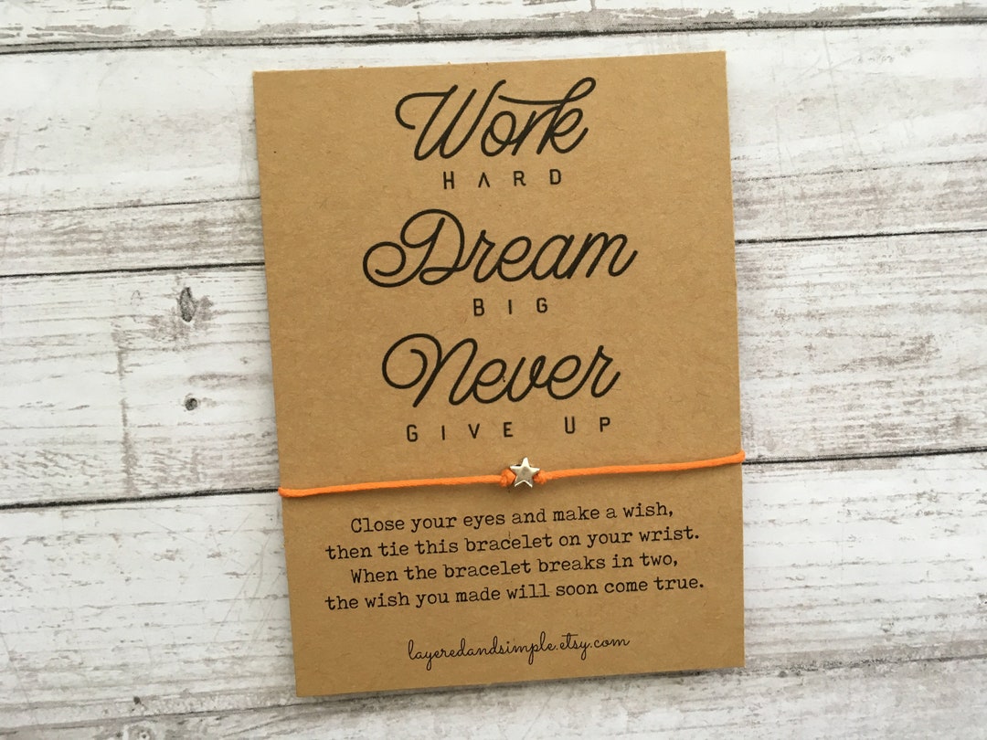 Work Hard Dream Big Never Give Up, Team Gifts, Employee Appreciation ...