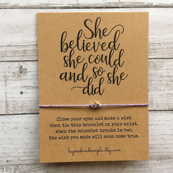 Inspiration Bracelet - Etsy