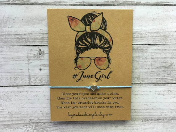 June Girl June Birthday Girl June Girl Birthday Gift June | Etsy