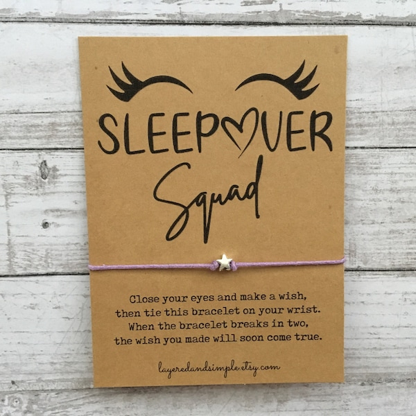 Slumber Party Favors - Etsy