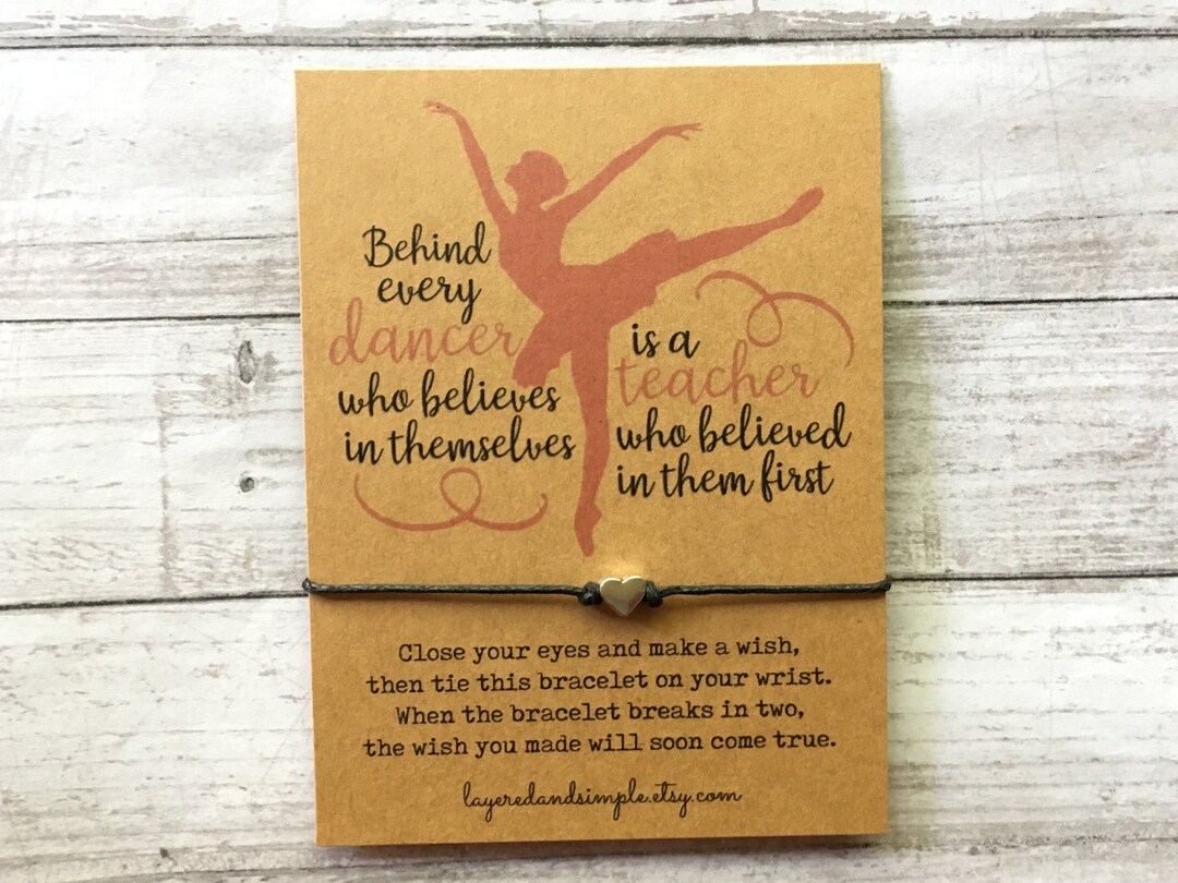 Dance Teacher Gifts, Dance Teacher Gift, Dance Gift, Dancer Gift, Gifts ...