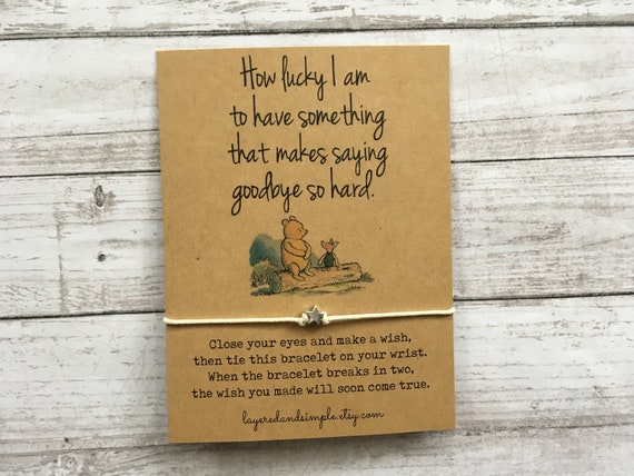 How Lucky I Am Winnie the Pooh Quote Winnie the Pooh Wish - Etsy