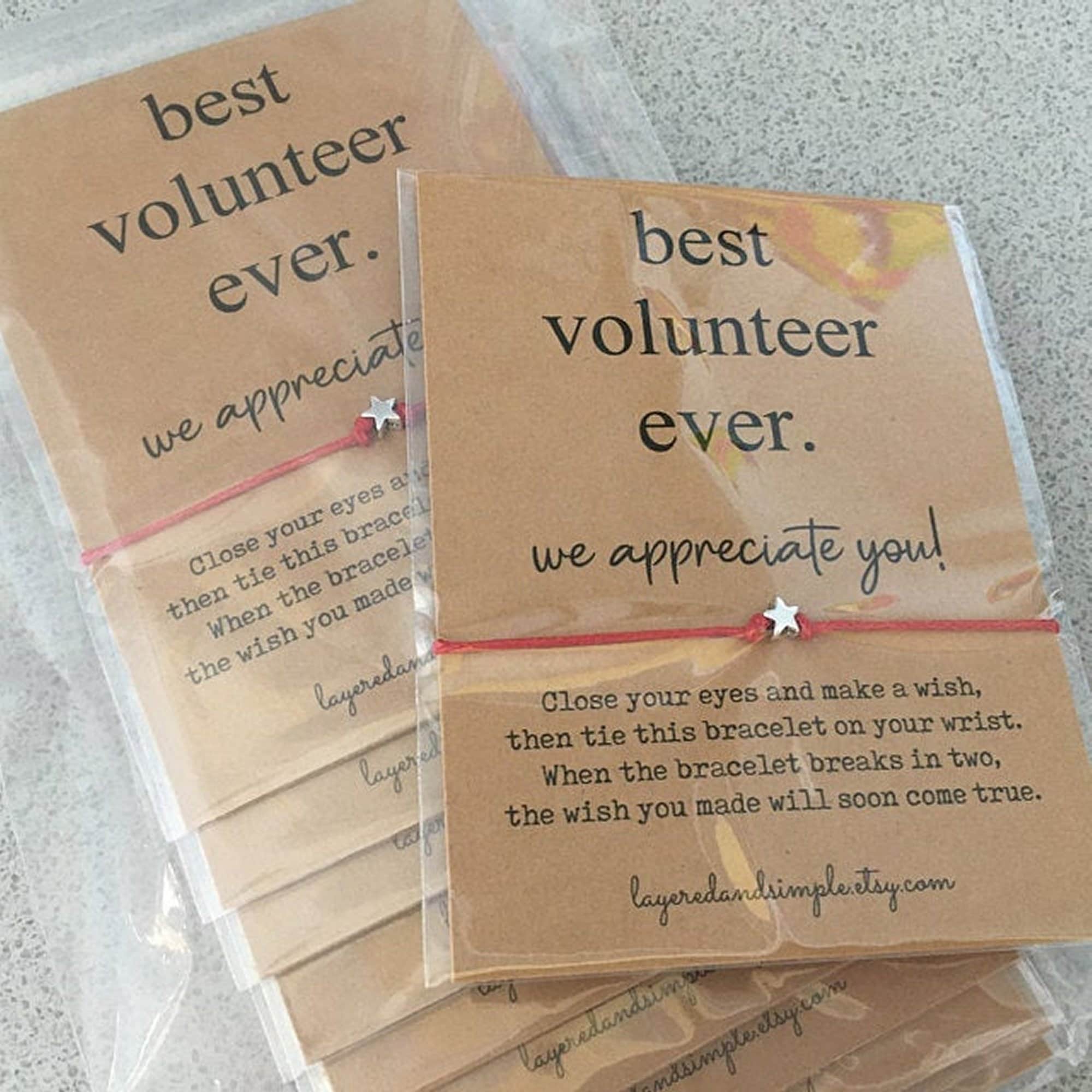 Volunteer Appreciation Gifts Volunteer Gifts Volunteer - Etsy
