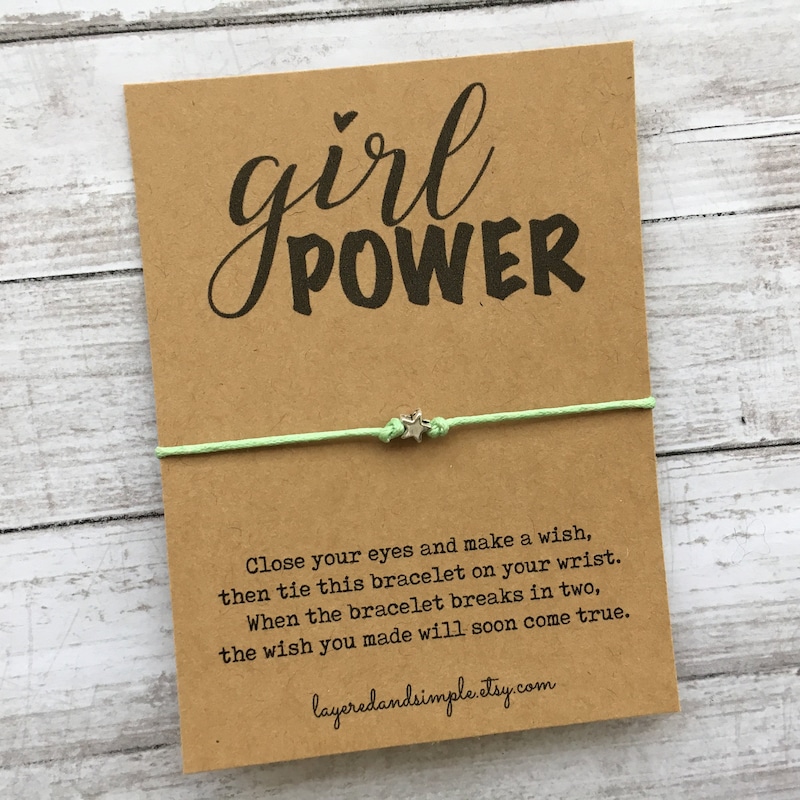 Girl Power Bracelet - Etsy