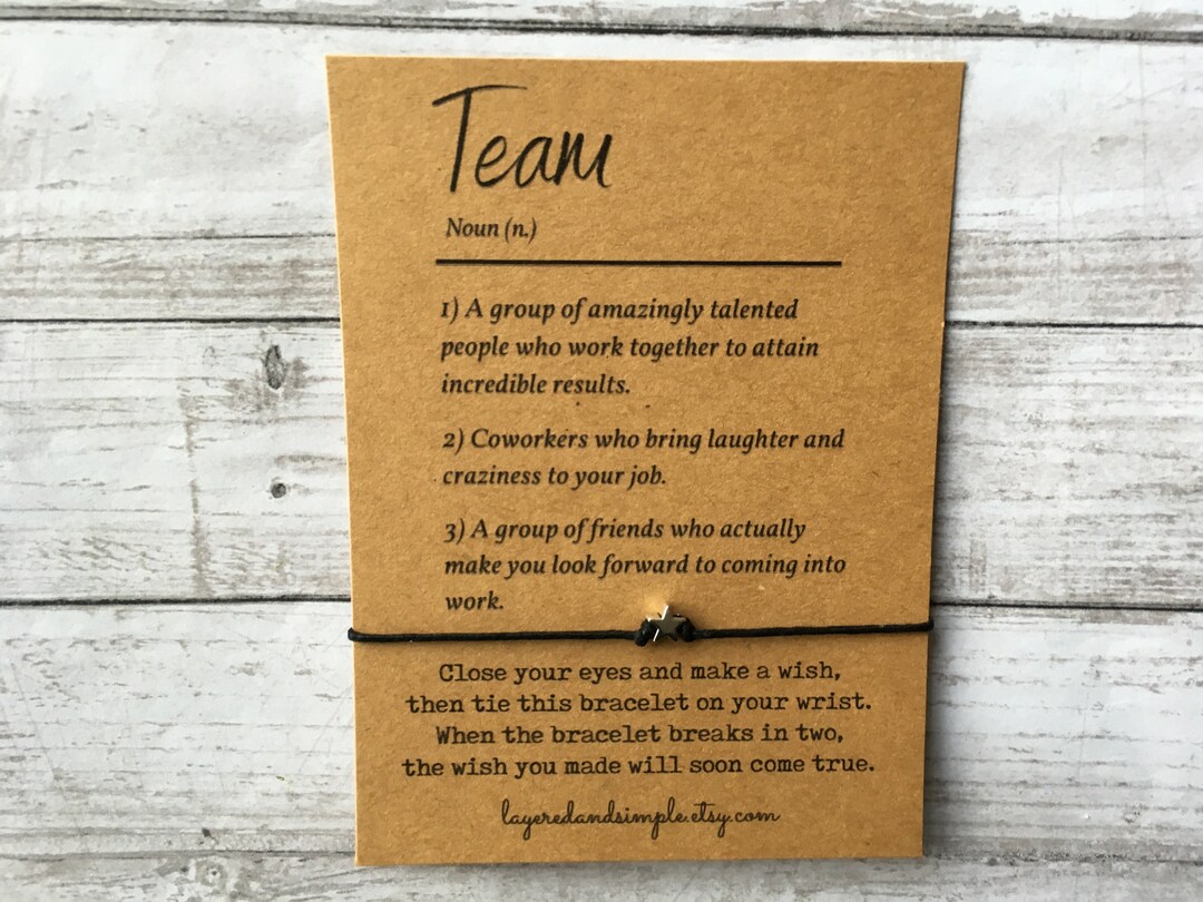 Team Gifts, Team Definition, Team Gift, Gift for Team, Team Wish ...