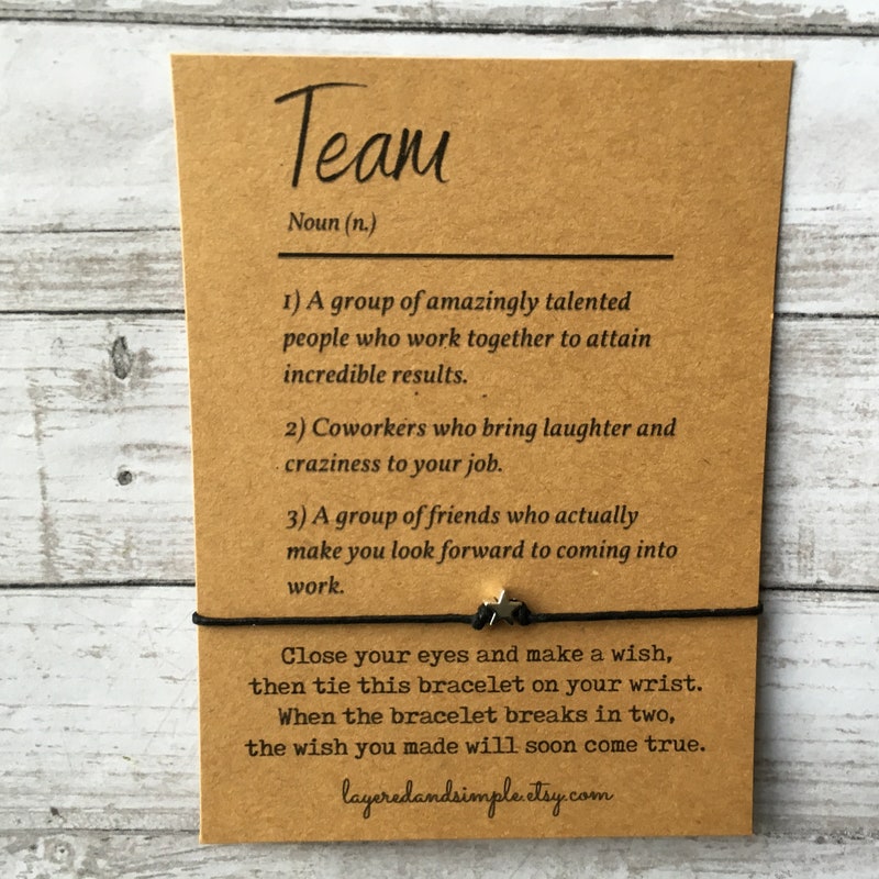 Team Bracelet - Etsy
