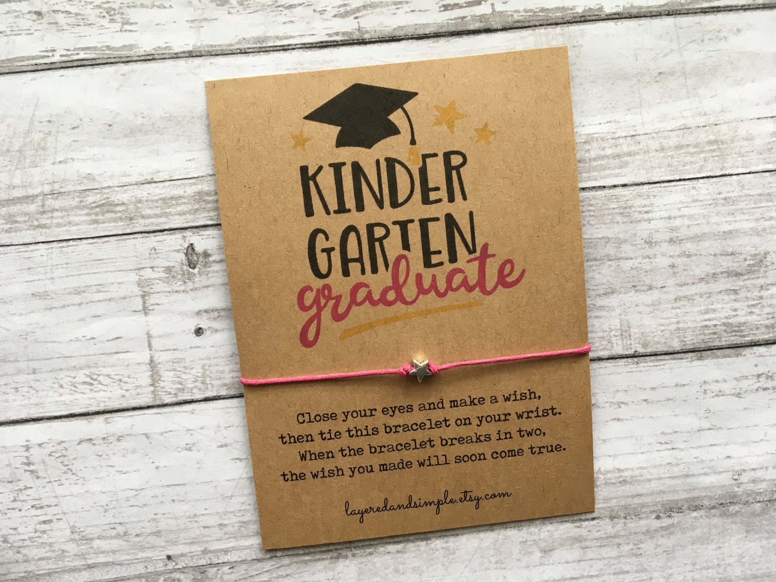 Kindergarten Graduation Gift Graduation Gift for Her - Etsy