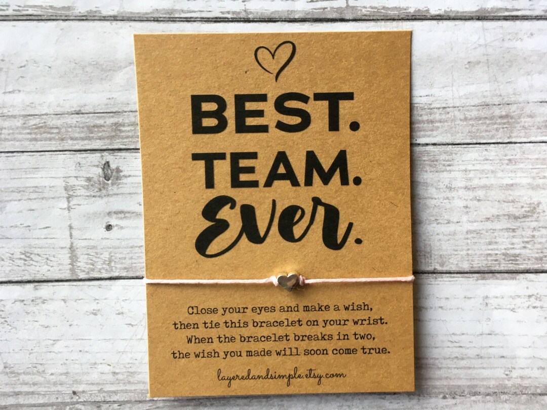 Team Gifts, Best Team Ever Gift, Team Appreciation, Employee ...