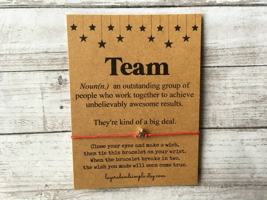 Team Gifts, Team Definition, Team Gift, Gift for Team, Team Wish ...