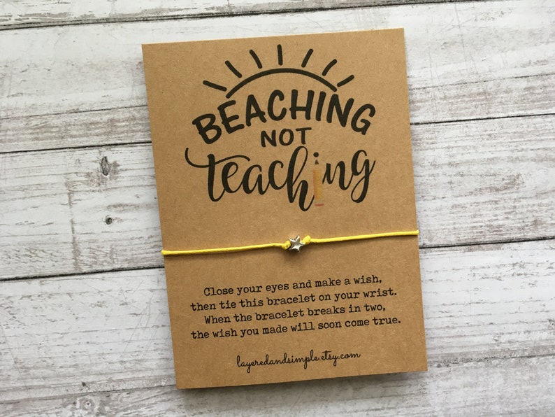 Teacher Appreciation Gift Teacher Gifts Teacher Wish - Etsy