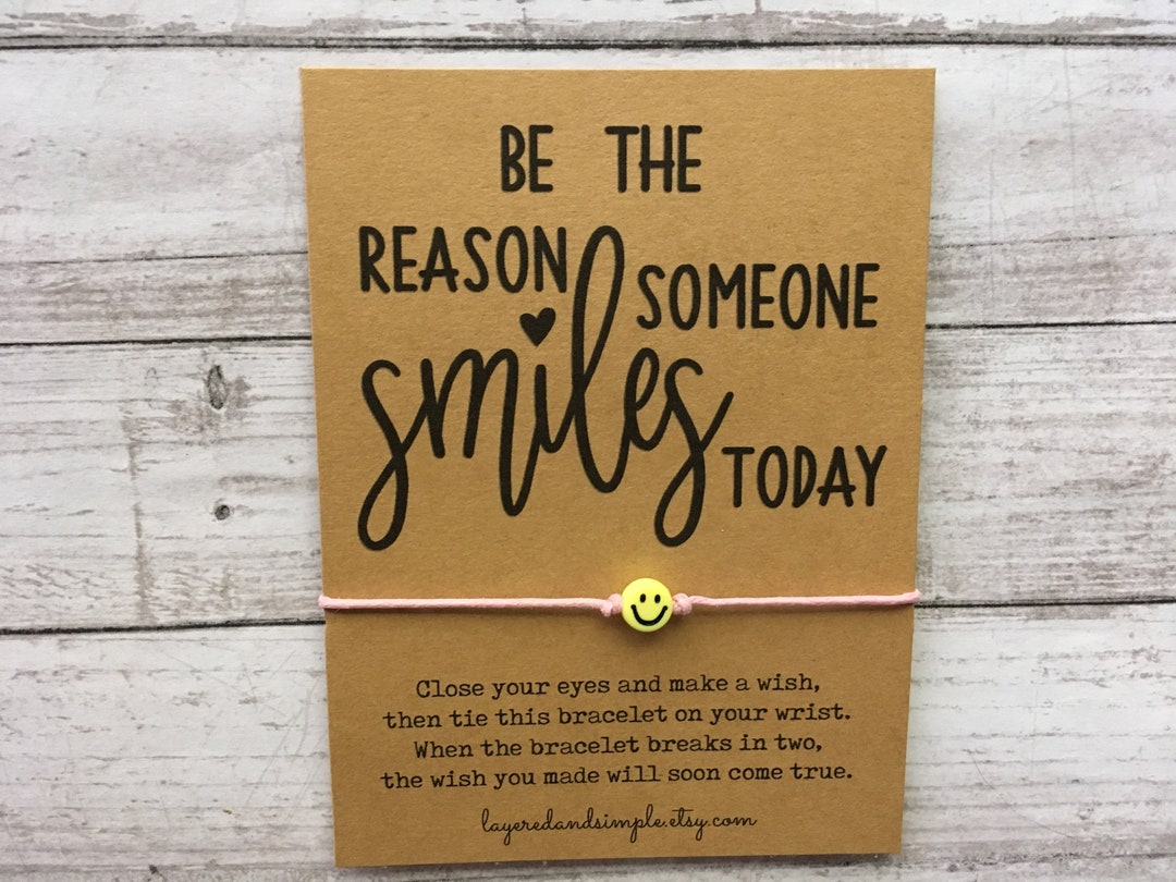 Smiley Face Bracelet, Smile Face Bracelet, Smiley Face, Friendship ...