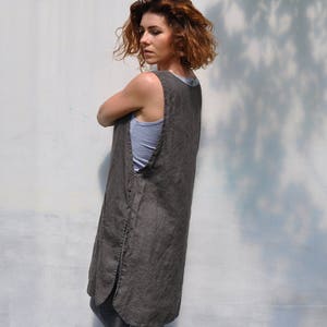 Florist Apron. Handmade Smock for Garden. Linen Apron. Full Apron. - Etsy