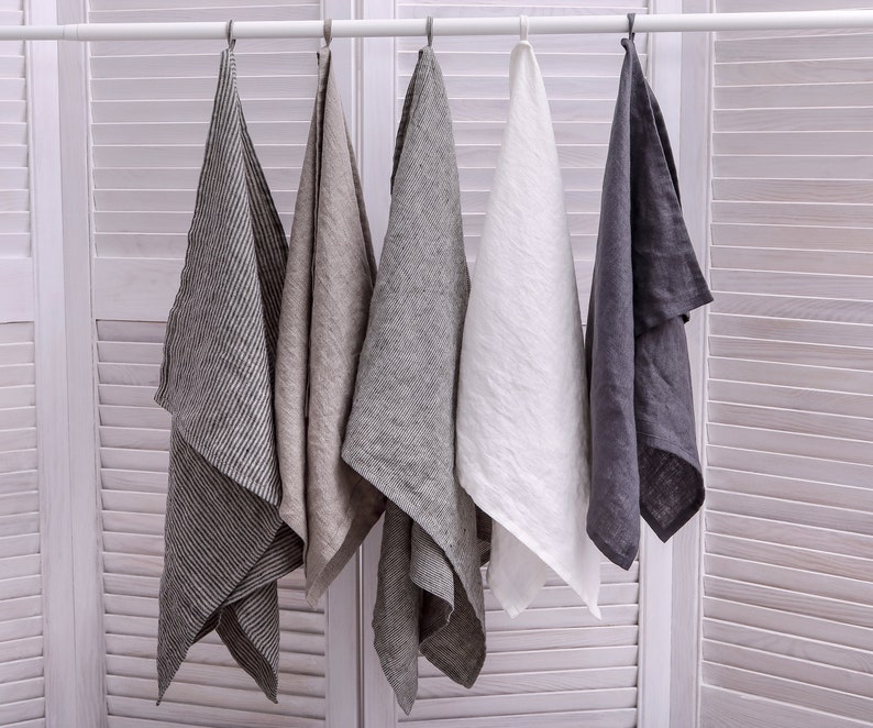 Linen Towel. Linen Kitchen Towels. Tea Towel. Hand Towel. Soft - Etsy