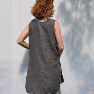 Florist Apron. Handmade Smock for Garden. Linen Apron. Full Apron ...