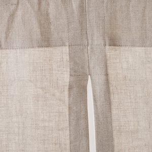 Linen Noren in Natural Color. Japanese Door Curtain. Noren Drapes. Rod ...