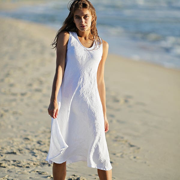 Linen Sundress - Etsy