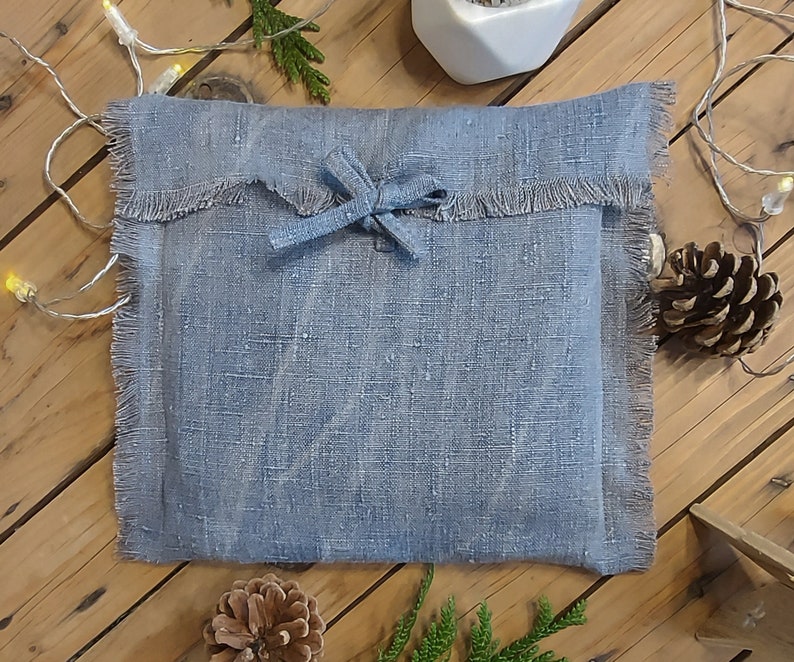 Linen Tablecloth and Napkins Set Gift for Her. Washed Linen Tablecloth ...
