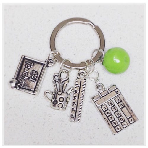Maths Teacher Gift Math Keychain Pi Keyring Calculator Charm | Etsy UK