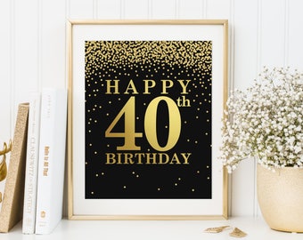 40th Birthday Party Ladies night out 40th theme | Etsy