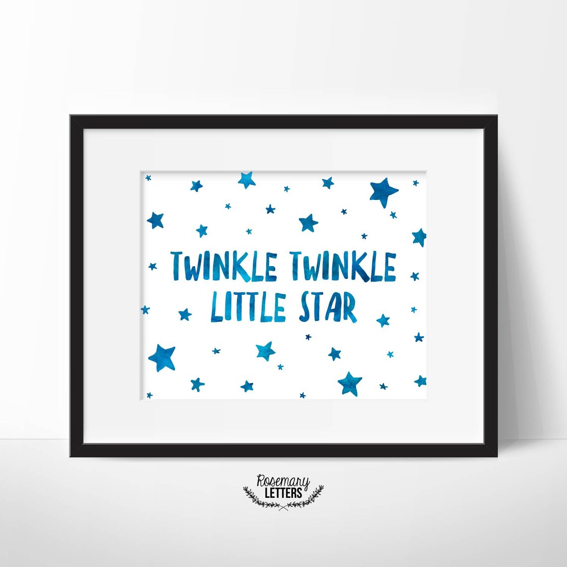 Twinkle Twinkle Little Star Printable Star Printable Twinkle | Etsy