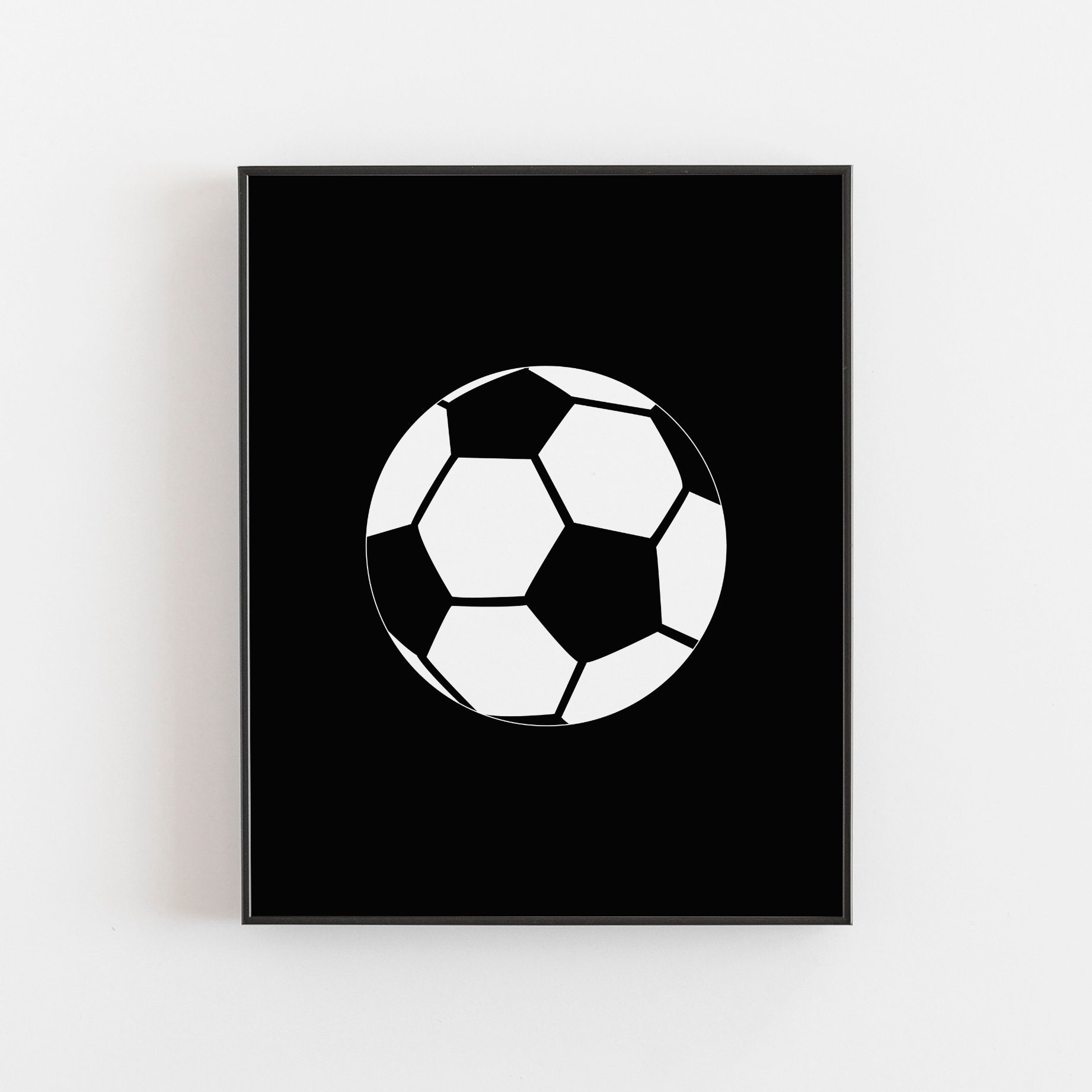 Sports Wall Art Printable Football Baseball Soccer | Etsy