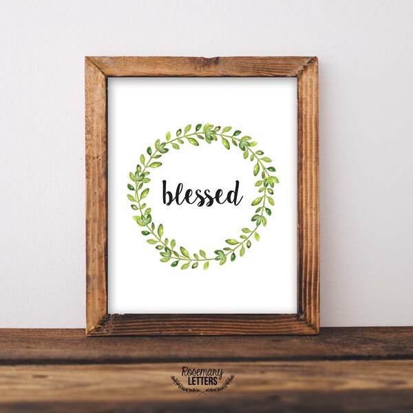 Blessed Printable - Etsy