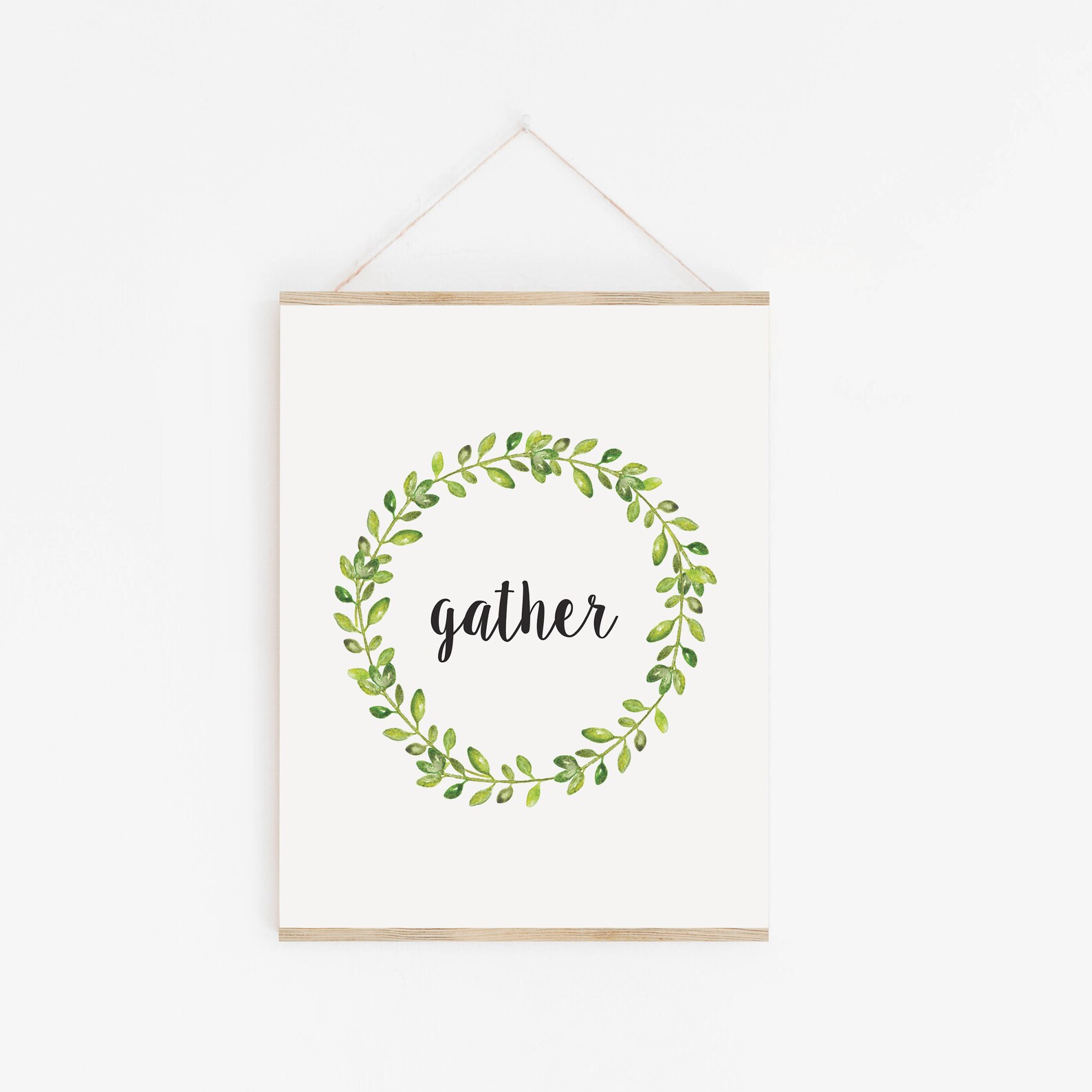 Gather Wall Art Printable Dining Room Wall Decor Modern | Etsy