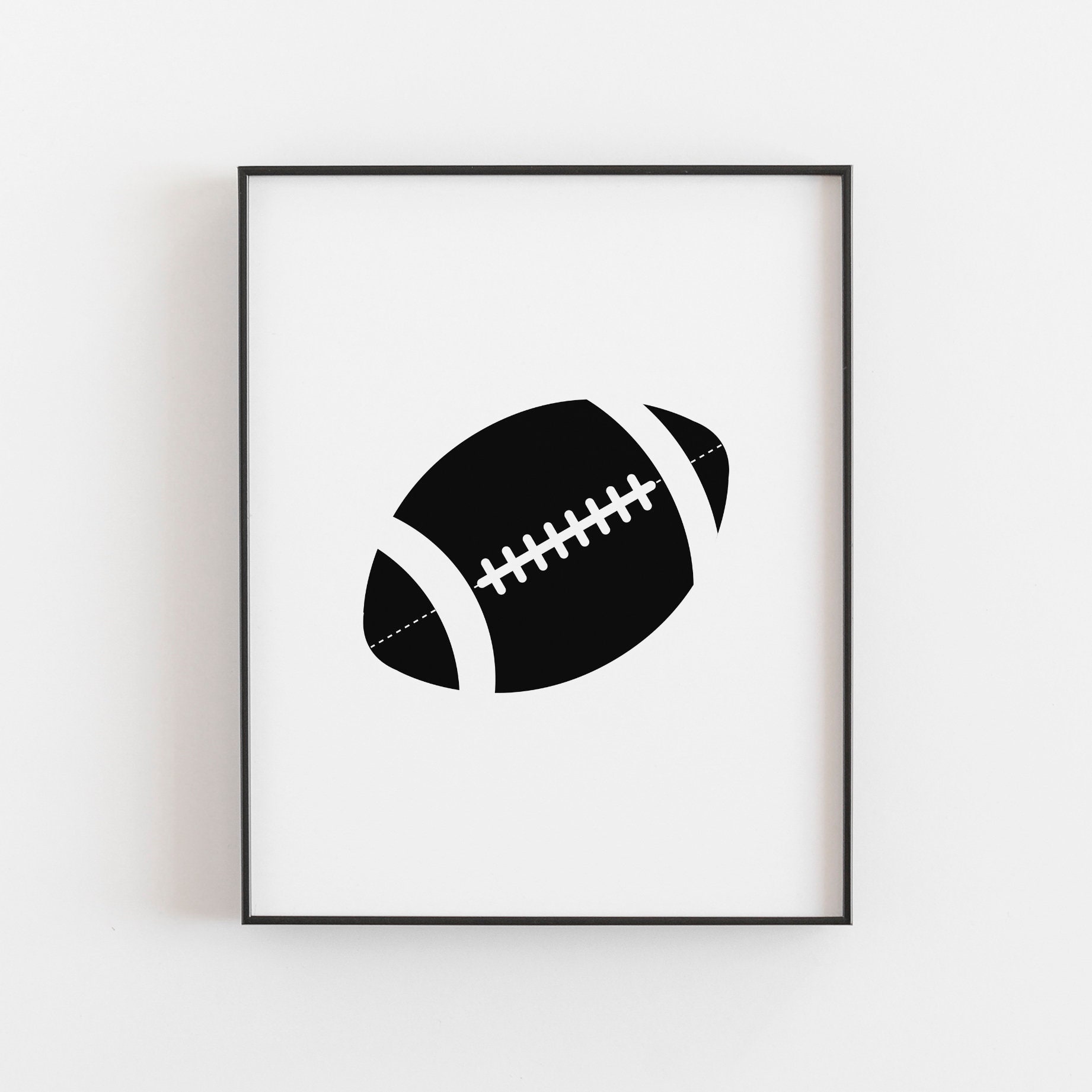 Sports Wall Art Printable Football Baseball Soccer | Etsy