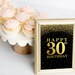 30th Birthday Sign Birthday for Him Birthday for Her Black - Etsy