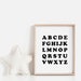 Modern Alphabet Printable ABC Poster Nursery ABC Art - Etsy