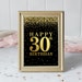 30th Birthday Sign Birthday for Him Birthday for Her Black - Etsy