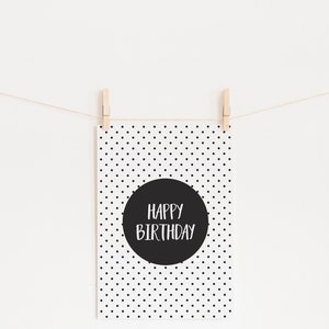 Happy Birthday Printable, Birthday Decor, Happy Birthday Sign, Birthday ...
