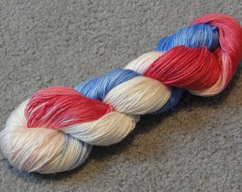 Red white and blue yarn | Etsy