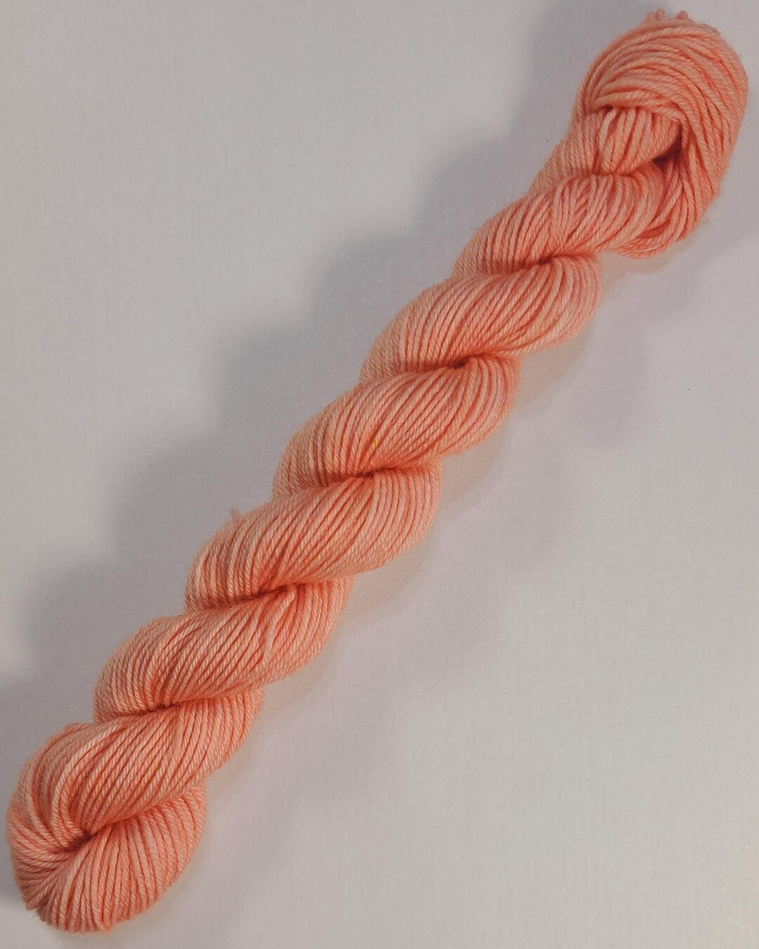 Yarn, "peach Gelato" DYED to ORDER, Hand Dyed, Light Peach Yarn, Lace ...