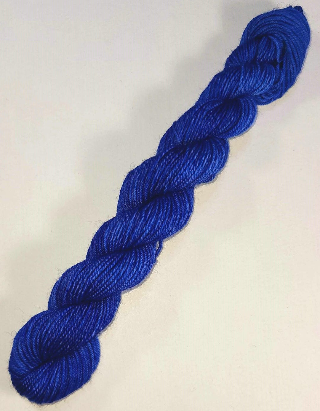 Yarn, "midnight Hour" DYED to ORDER, Hand Dyed, Medium Dark Blue, Lace ...