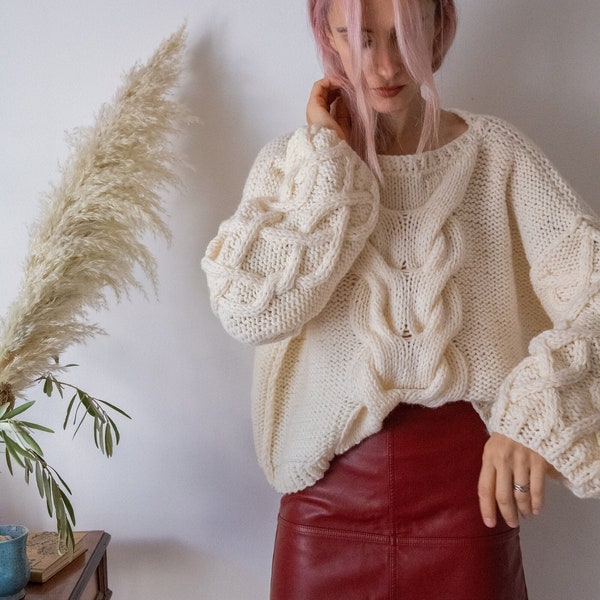 Slouchy Pullover - Etsy