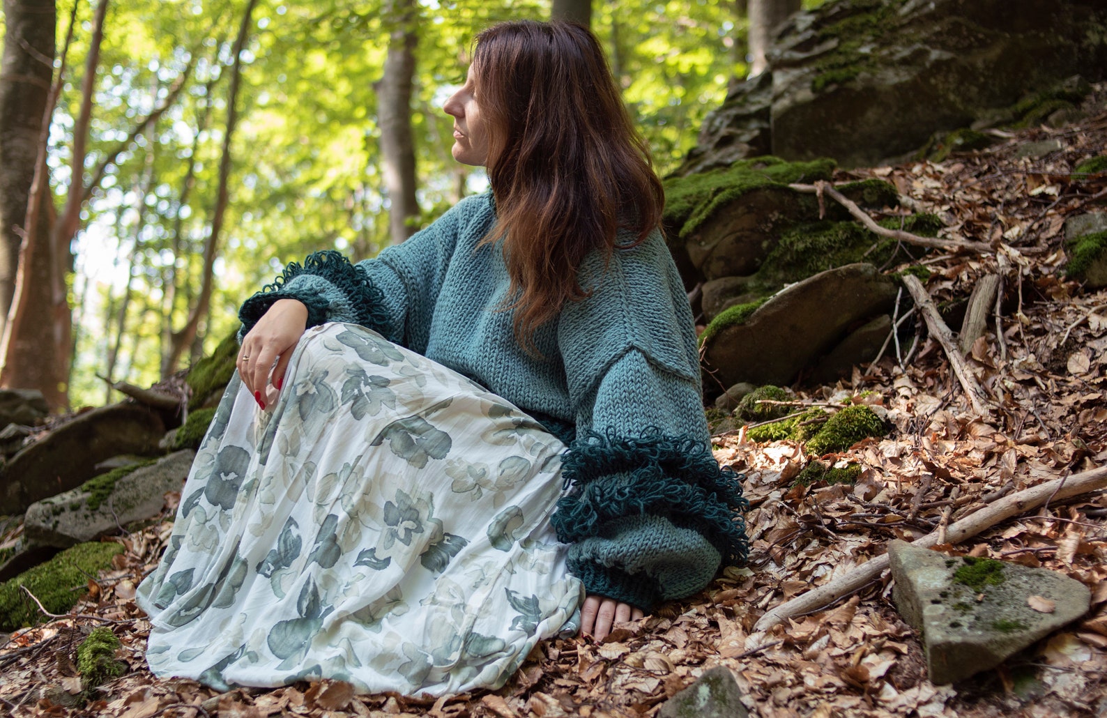 Hand Knit Chunky Sweater With Loopy Detailing. Oversize | Etsy