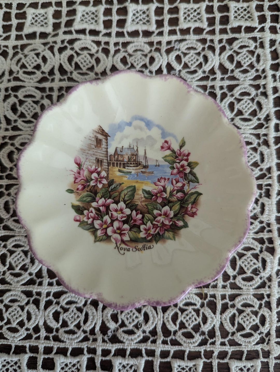 Nova Scotia Souvenir Mini Plate Ring Dish Coaster - Etsy