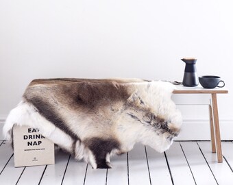 Reindeer Hide Throw & Rug | Etsy